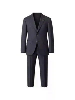 Pal Zileri Pinstripe-pattern Suit - Blue