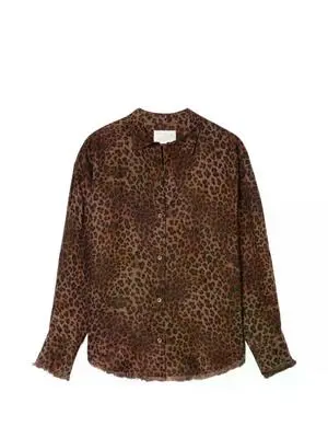Mc2 Saint Barth Animal Print Tops