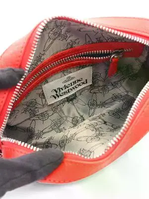 VIVIENNE WESTWOOD 2020s Orb Camera Leather Shoulder Bag