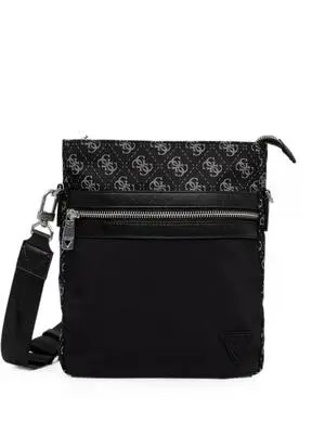 Guess Silver Tone Bags For Men