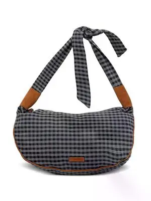 SESSUN Mini Lango Gingham Check Shoulder Bag