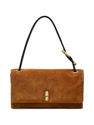 Marc Jacobs Suede Shoulder Bag - Brown