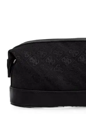 Guess Boston Monogram-print Wash Bag
