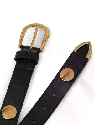 Guess Stud-embellished Leather Belt