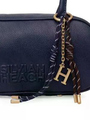 SILVIAN HEACH Logo-debossed Charm-detail Tote Bag