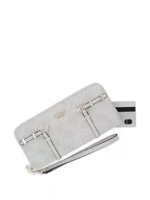 Guess Monogram-print Buckled Wallet