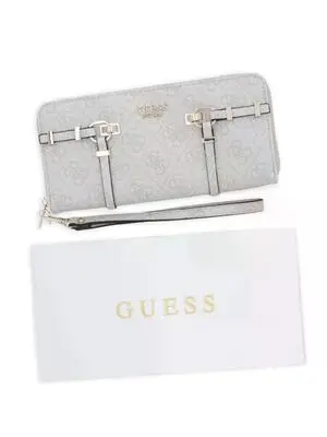 Guess Monogram-print Buckled Wallet