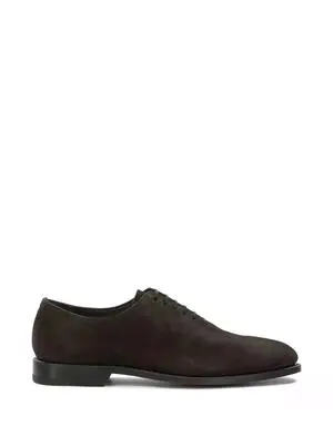 FERRAGAMO Suede Lace-up Shoes