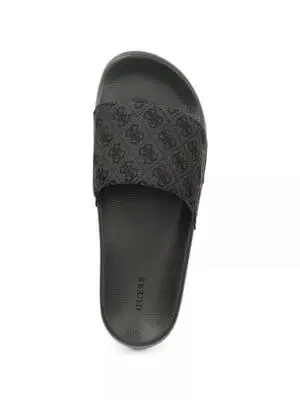Guess Tokyo 4g Monogram-print Slides