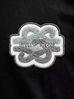 Filling Pieces Gowtu Logo-patch Crew-neck T-shirt