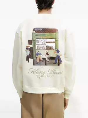 Filling Pieces Bakery Graphic Print Sweatshirt