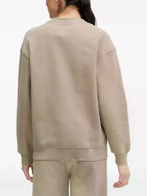 Guess Nat Logo-print Drop-shoulder Sweatshirt