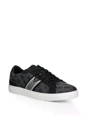 Guess Todi Ii Logo-print Panelled Sneakers - Grey