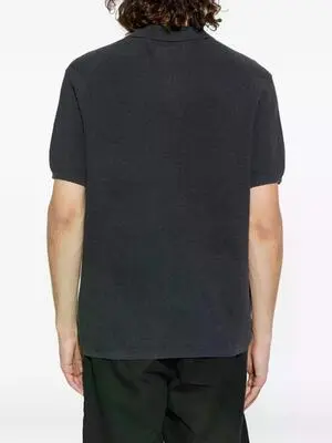 ALLSAINTS Aspen Waffle-knit Polo Shirt