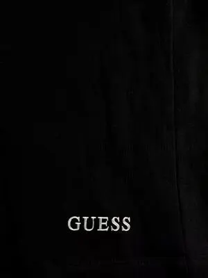 Guess Logo-plaque Drawstring Shorts