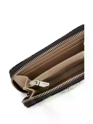 Guess Emelie Logo-print Zip-around Wallet
