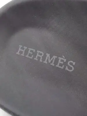 Hermès Chypre Cut-out Slide Sandals