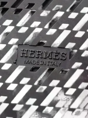 Hermès Chypre Cut-out Slide Sandals