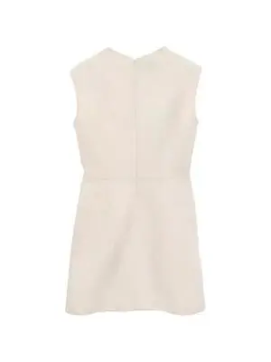 Prada Logo-patch Mini Dress