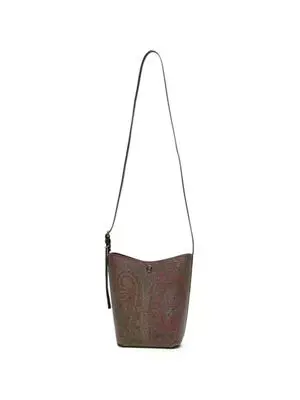 Etro Paisley-print Shoulder Bag - Red