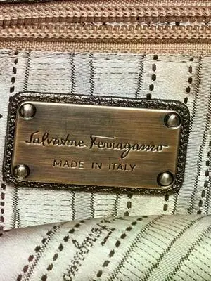 FERRAGAMO Vara Bow Sequin Tote Bag