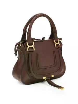 Chloé Marcie Grained Leather Shoulder Bag