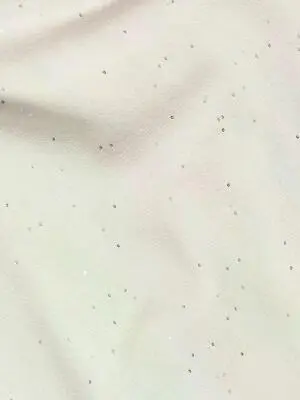 Peserico Sequin-embellished Frayed Scarf - Neutrals