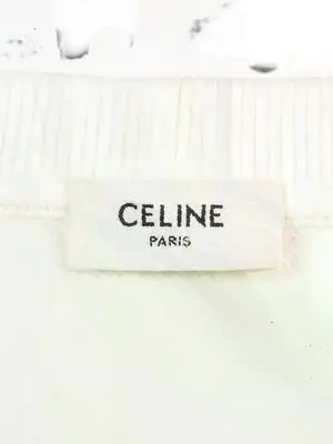 Celine 10s Logo-print Short-sleeve T-shirt