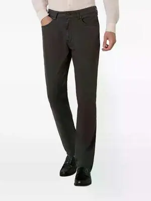 Boglioli Garment-dyed Five-pocket Trousers