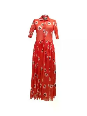 GANNI Floral-print Maxi Dress