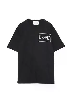 YOSHIOKUBO Graphic-print T-shirt - Black