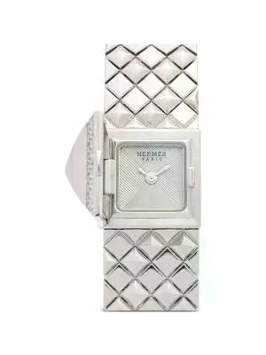 Hermès Minuit Joaillerie 15mm Watch - Silver