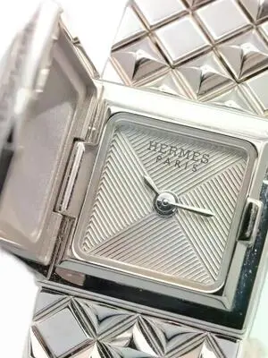 Hermès 2010s Minuit Joaillerie 15mm Watch