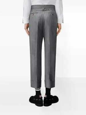 Thom Browne Chalk-stripe Wool Trousers