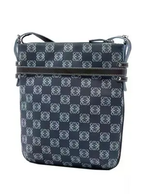 Loewe 2004 Anagram Coated Canvas Crossbody Bag