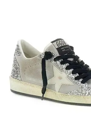 GOLDEN GOOSE Ball Star Glitter-embellished Sneakers
