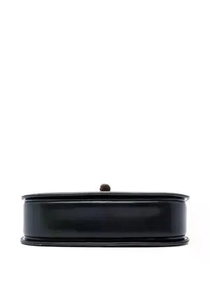 Gucci 20th Century Calfskin Bamboo Night Satchel - Black