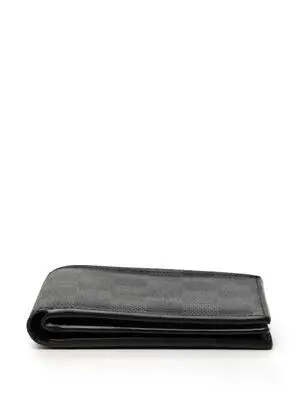 LOUIS VUITTON 2018 Damier Graphite Amerigo Wallet Small Wallets