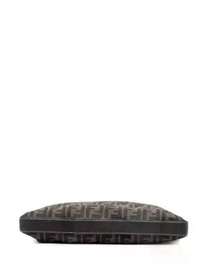 Fendi Zucca Canvas Selleria Crossbody Bag