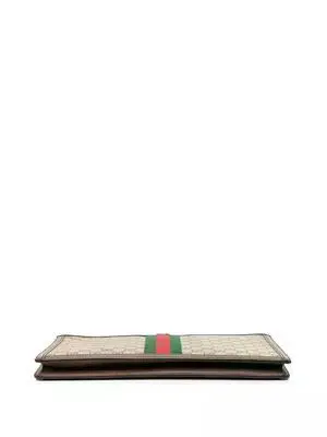 Gucci 2016-2026 Gg Supreme Web Ophidia Clutch Bag