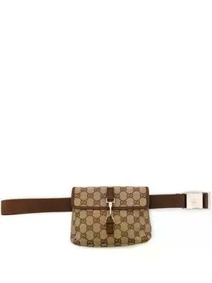 Gucci 2000-2015 Gg Canvas Jackie Belt Bag - Neutrals