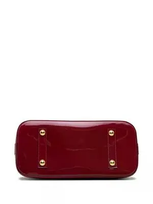LOUIS VUITTON 2015 Monogram Vernis Alma Pm Handbag