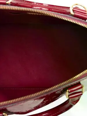 LOUIS VUITTON 2015 Monogram Vernis Alma Pm Handbag