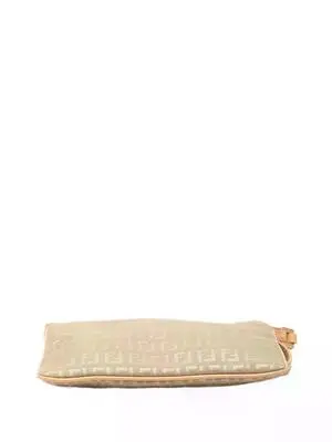 Fendi 2000-2010 Zucchino Canvas Crossbody Bag