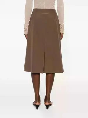 MAISON MARGIELA Double-breasted Wrap-style Midi Skirt