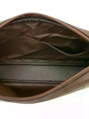 Burberry Vintage Check Canvas Clutch Bag