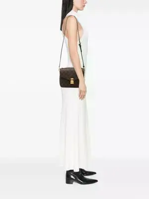 LOUIS VUITTON 2019 Monogram Pochette Metis Satchel