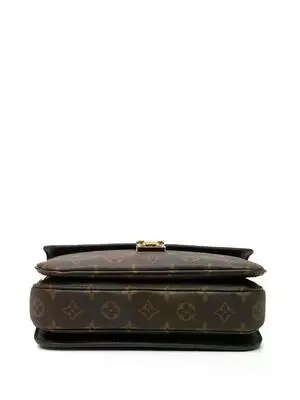LOUIS VUITTON 2019 Monogram Pochette Metis Satchel