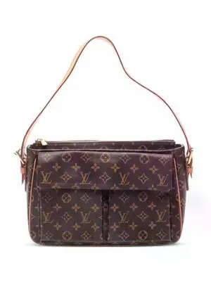 LOUIS VUITTON Monogram Shoulder Bag - Brown