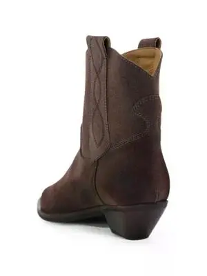 NOTABENE Arnette Suede Western Boots